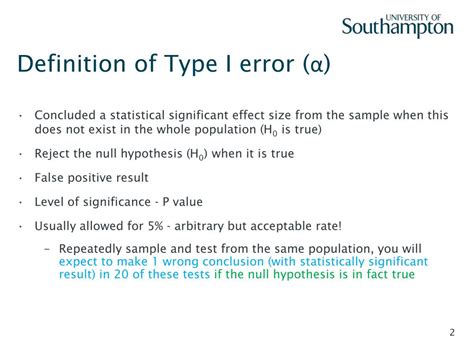 PPT Type I Type II Errors PowerPoint Presentation Free Download ID 2326696