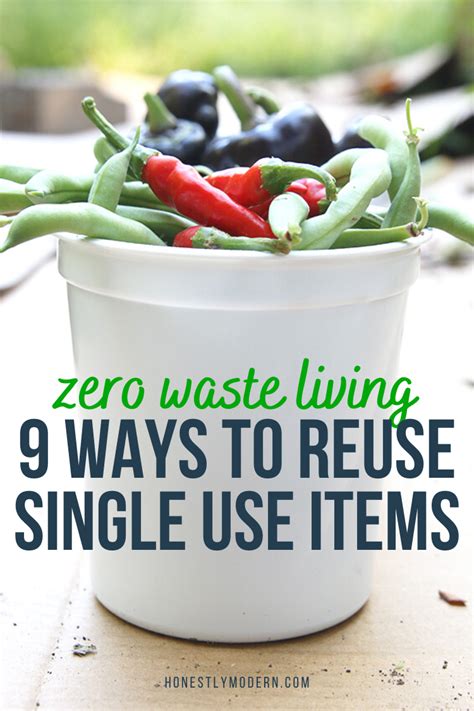 9 Creative Ways To Reuse Single Use Items Honestly Modern