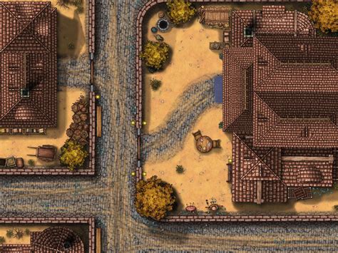 Desert City Back Alley 32x24 Gridless V Rdndmaps