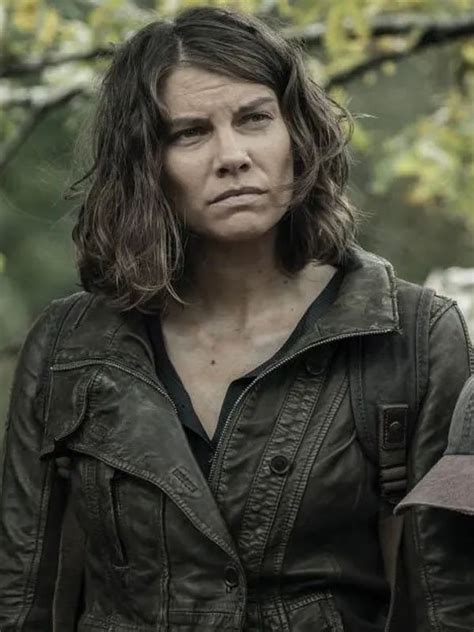 Buy The Walking Dead Season 11 Maggie Rhee Green Jacket