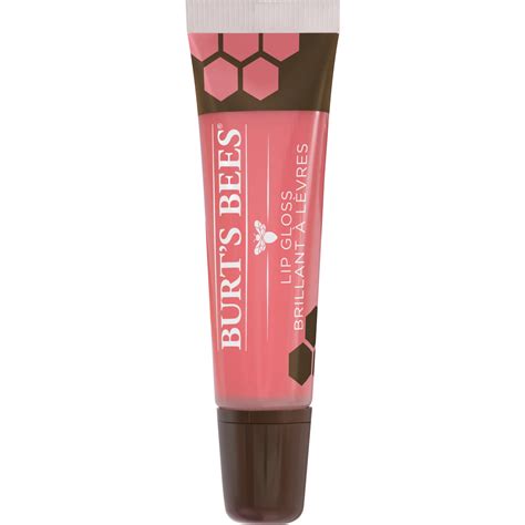 Burt S Bees Natural Origin Moisturizing Lip Gloss Punch Of Pink Shop Lip Gloss At H E B