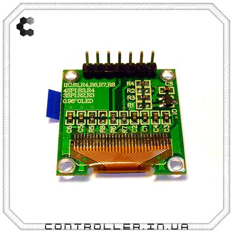 Модуль Oled дисплей 096 Spi 128x64 синий Id391423246 цена 133
