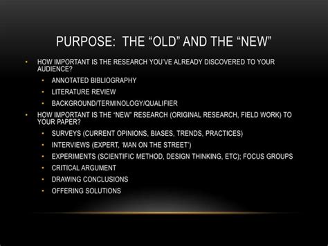 Outlining Presentation Ppt