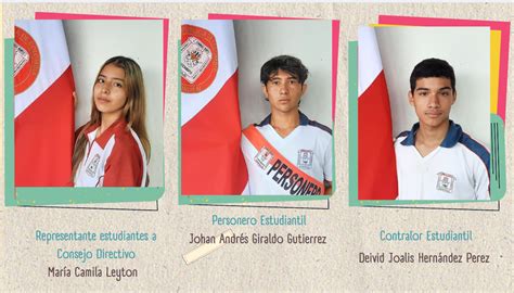 Elección de personero contralor estudiantil y representante de