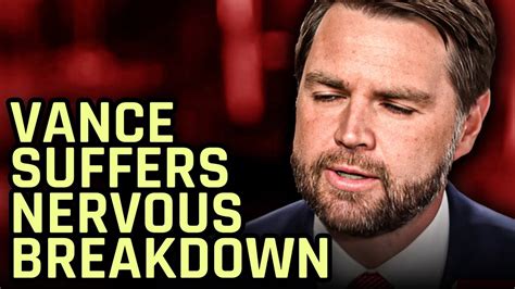 JD Vance Suffers Nervous Breakdown When Confronted About His Bad Poll
