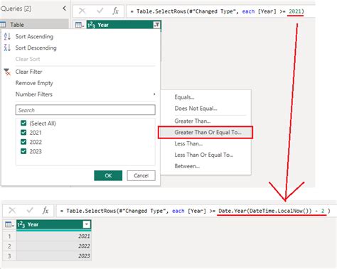 Solved Pass The Dynamic Year Value To Parameters In Power