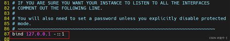 Redis 配置文件详解redis Bind Csdn博客