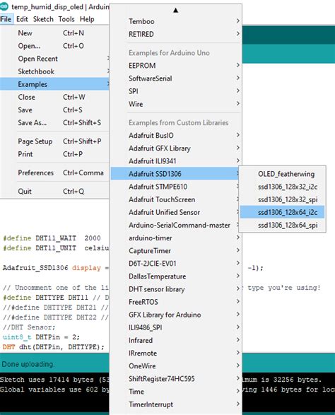 Displaying Temperature And Humidity On An Oled Screen Phipps Electronics