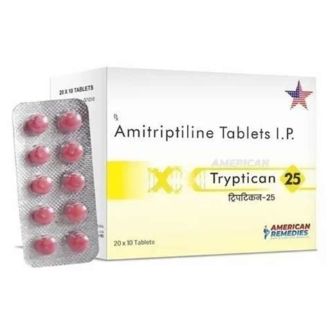 25mg Amitriptyline Tablets At Rs 30 Box Elavil In Surat Id