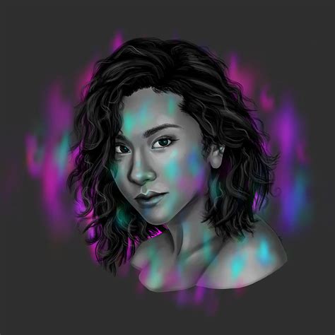 Girl Digital Art By Sandra Perez Fine Art America