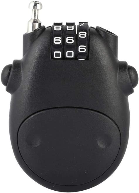 Tonysa Code Lock Lovely Cow Shape 3 Digit Code Combination Pram Lock Pushchair Bicycle Stroller