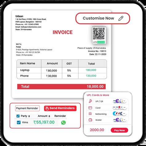 Erp Billing Software Fast And Accurate Billing Solution Vyapar