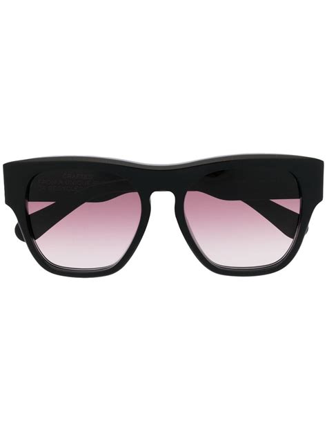 Chloé Polished Square Frame Sunglasses Editorialist