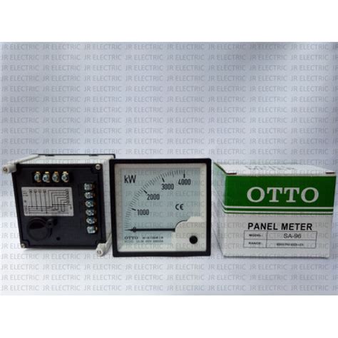 Jual Otto Panel Meter Kw Meter Kilowatt Kilo Watt K W Meter Sa 96 3p 4w Kw75 150 5a