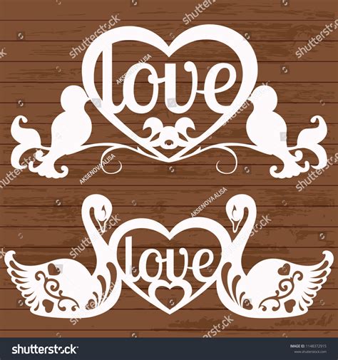 Frames Laser Cutting Frames Stock Vector Royalty Free 1148372915