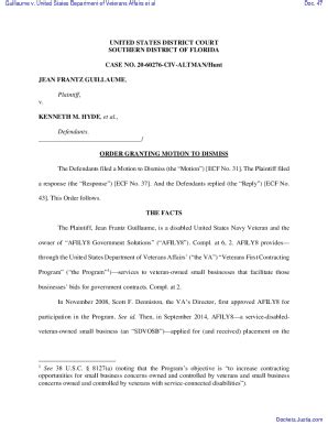 Fillable Online ORDER Granting 31 Motion To Dismiss 8 Amended Complaint