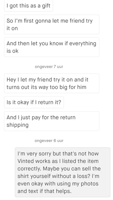 Buyer Claiming My Item Is Fake After It Turns Out It Doesnt Fit Rvinted