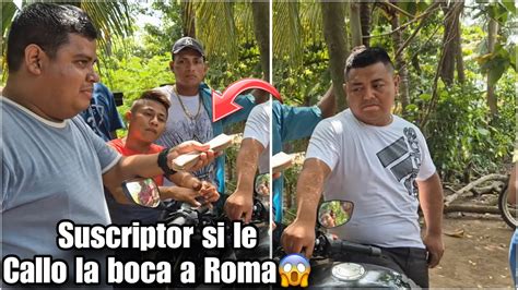 Dios mío a Romario lo dejo asta callado el suscriptor Manda fuerte