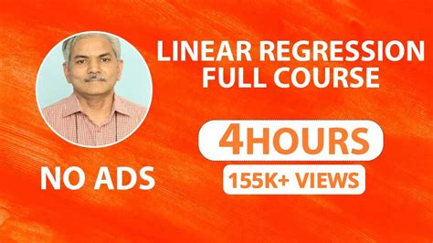 Linear Regression Algorithm Linear Regression Machine Learning Linear Regression Full Course