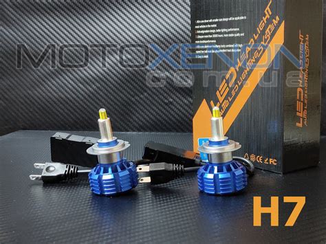 Светодиодные LED лед лампы свечение 360 градусов для линз цоколь H7 ...