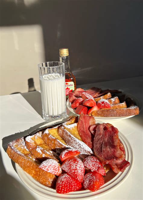 French Toast For Breakfast Rfoodporn
