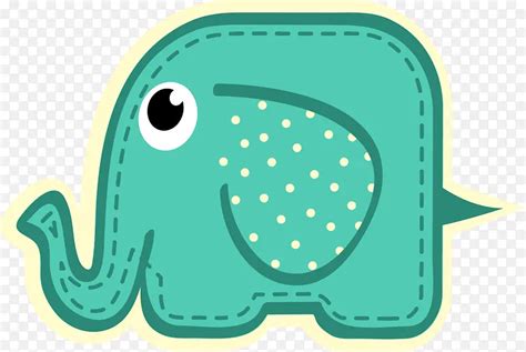 波点卡通可爱大象png图片素材下载图片编号ygwjnnoy 免抠素材网