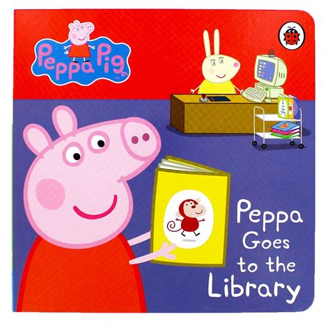 Peppa Pig Peppa Goes To The Library My First Storybook 9780241316009