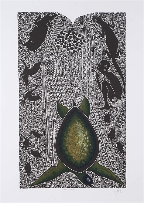 Alick Tipoti Artist Showcase Art And Artists Cairns Art Gallery