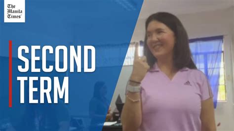 Watch Sen Pia Cayetano Votes The Manila Times