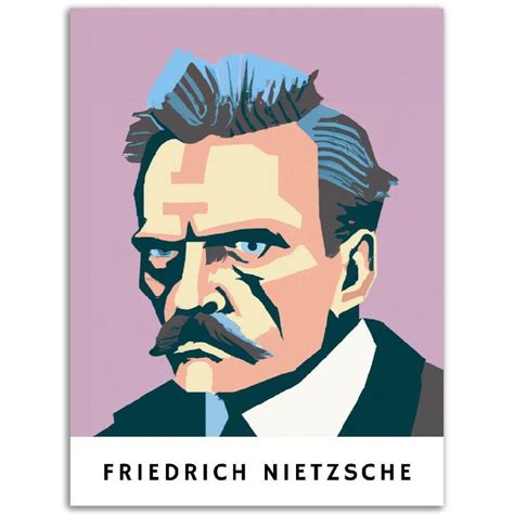 Friedrich Nietzsche Poster Original Friedrich Nietzsche Portrait