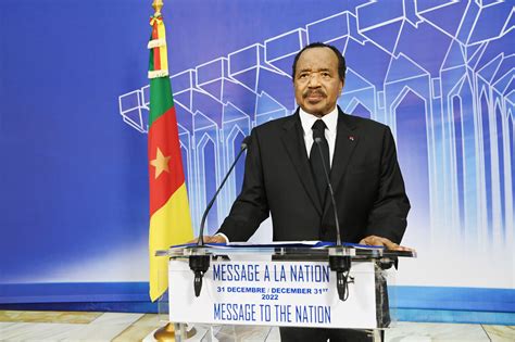 L intégralité du discours de Paul Biya à la Nation à loccasion de la