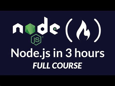 learn node js full tutorial for beginners