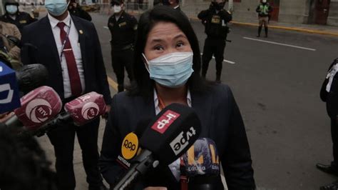 Keiko Fujimori La Justicia Peruana Rechaza El Pedido De Prisión
