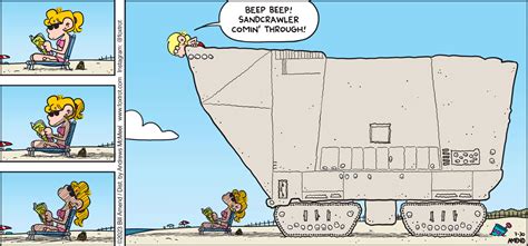 Crawling Star Wars Sandcrawler Foxtrot Comics By Bill Amend