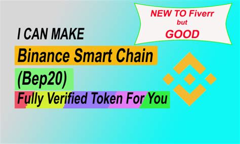Create Bep Token With Custom Features By Token Maker Fiverr