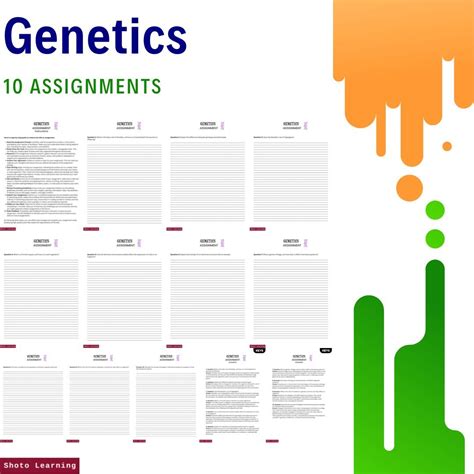 genetics mastery 10 assignments with detailed answers
