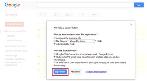 Google Kontakte Als Csv Oder V Card Datei Exportieren Akruto