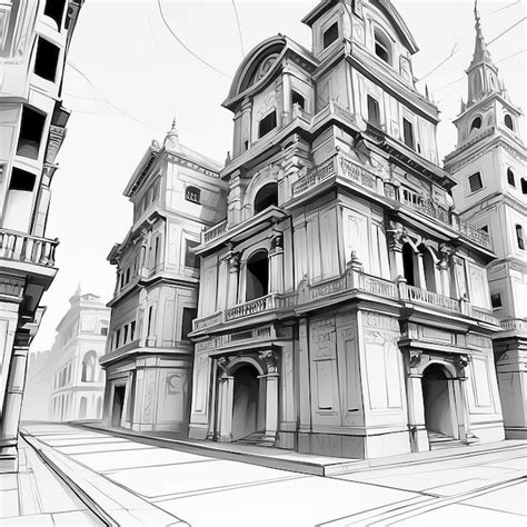 Premium Photo Architectural Background Design Blueprints Sketches More