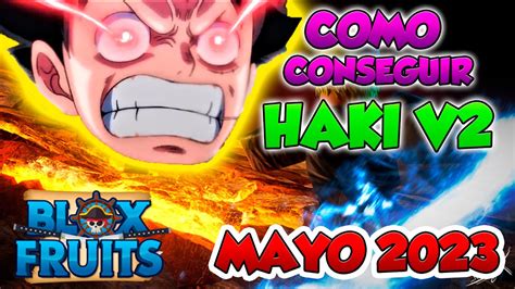 Como conseguir el HAKI de visión observación V2 BLOX FRUITS MAYO 2023