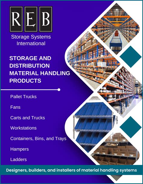 Material Handling Products Brochure Reb Storage Systems