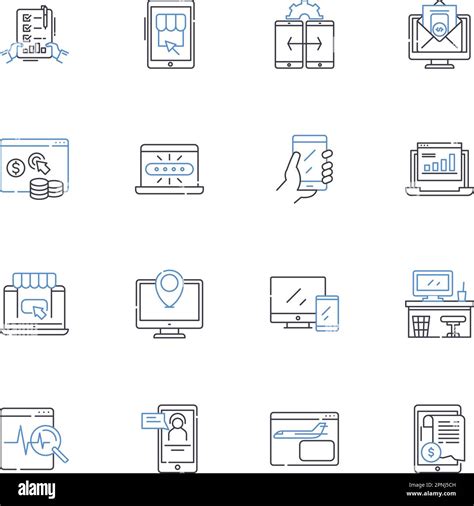 User Experience Line Icons Collection Intuitive Seamless Smooth Accessible Personalized