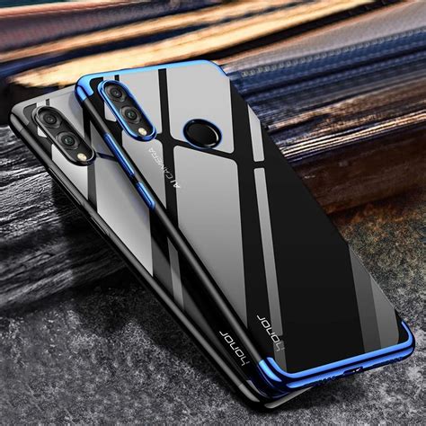 Case For Huawei Honor 8X Case Soft Plating TPU Silicon Bumper Cover Luxury Colorful Transparent