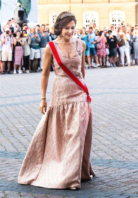 The Crown Prince And Crown Princess Of Denmark Attend State Banquet In Honour Of The King And