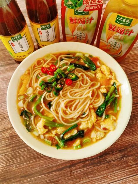 【🌶️家常炝锅面太太乐鲜鸡汁芝麻香油图片】棒棒糖yummy下厨房