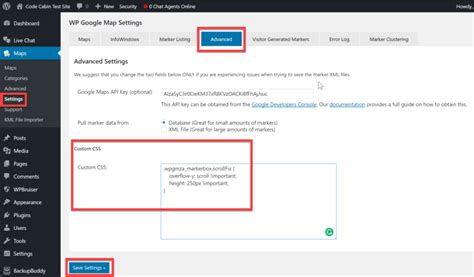 How To Add A Scrollbar To The InfoWindow WP Go Maps