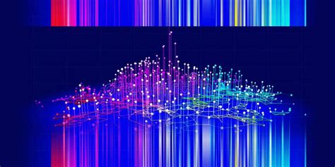 Abstract Analytical Background With Wireframe Algorithm Analyze Data