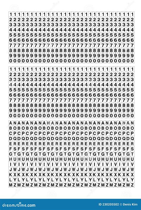 Binary Number Chart 1 100