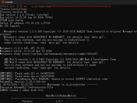 【linux服务端】2025年1月cs16 Rehlds V3917 在线添加op 比赛服务端 4 Star Gaming 国内最大反恐