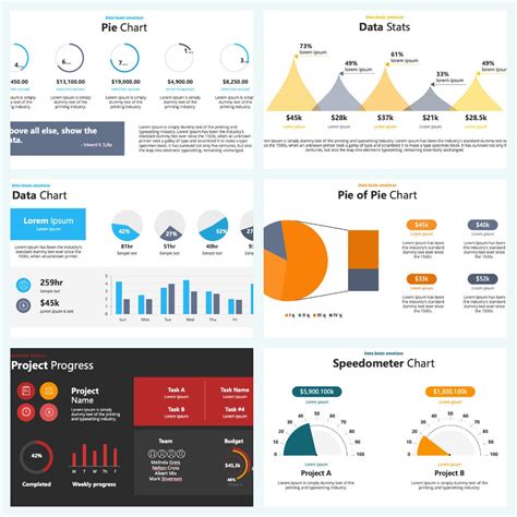 300 Data Analysis Powerpoint Template 300 Data Statistic Editable
