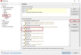 Adding DSP BIOS 5 Support In Code Composer Studio 12 Code Composer